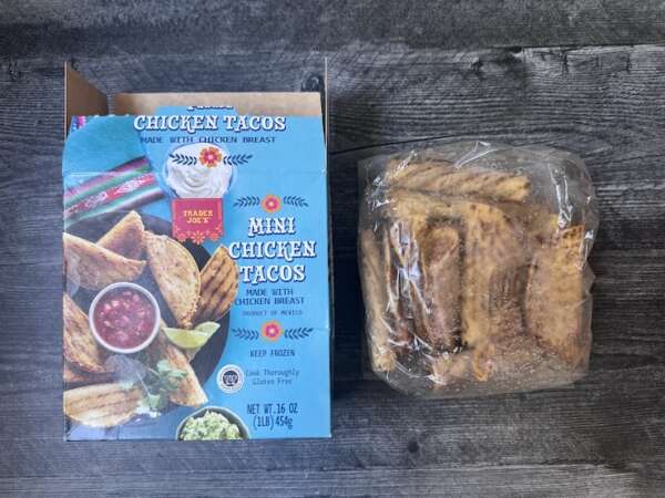 We Tried Trader Joe's Mini Chicken Tacos, New for 2025 - DailyWaffle